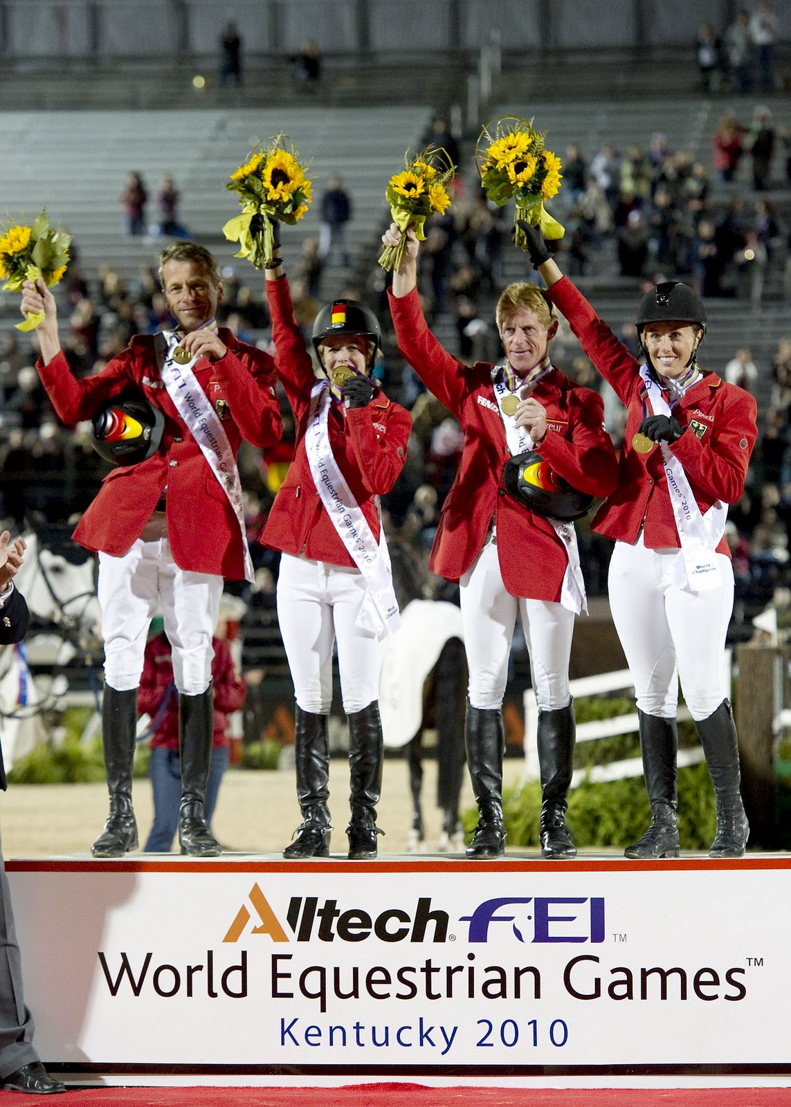 WEG Central: WEG Show Jumping: GERMANS CLINCH TEAM JUMPING GOLD IN A ...
