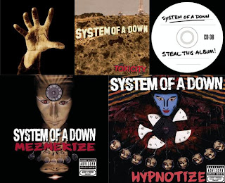 Noah Platts: System of a Down Album Covers