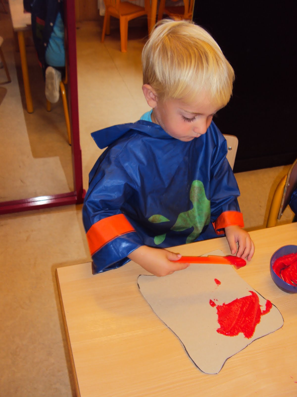 Welkom in de jules-klas: We smeren zelf onze boterham met choco of ...