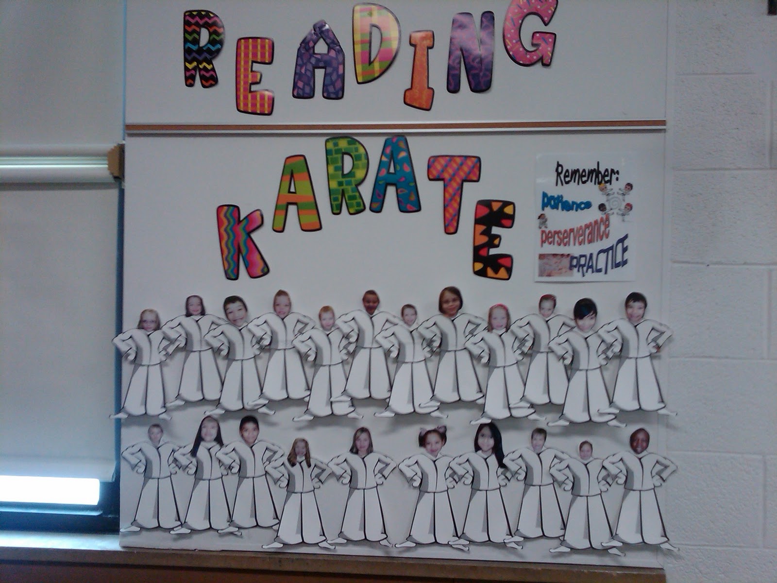 Miss Hunter's Happenings: Reading Karate