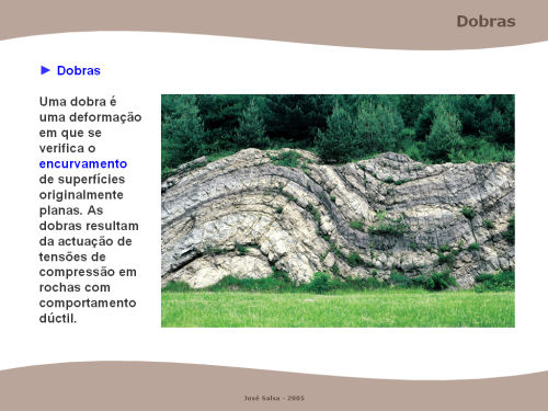 Biologia e Geologia 11: Dobras