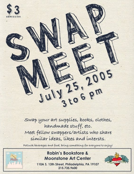 VINTAGEonPHILLY: EVENT: Swap Meet with Handmade Philly and VolkLibre