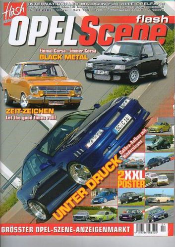 Opel Rekord A & B: ebay: Flash Opel Scene magazines