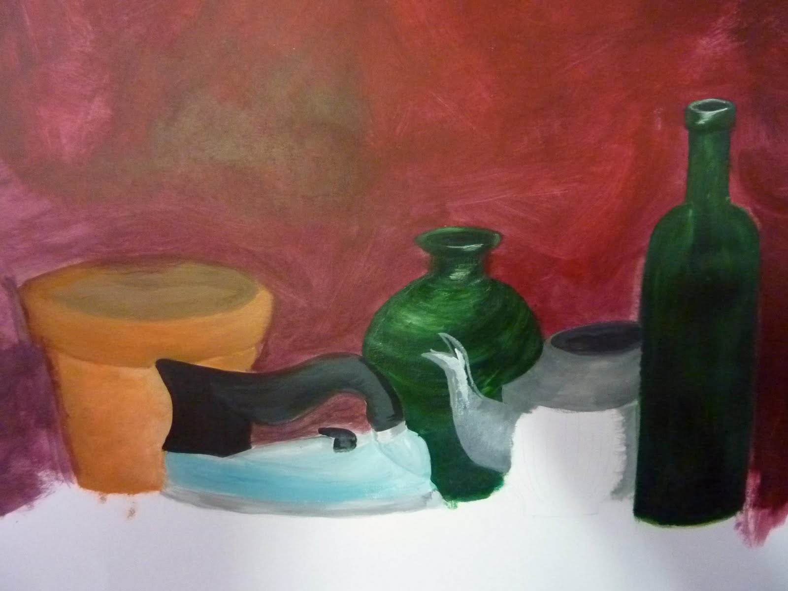 SCC Art: Form V Still-Life Compositions