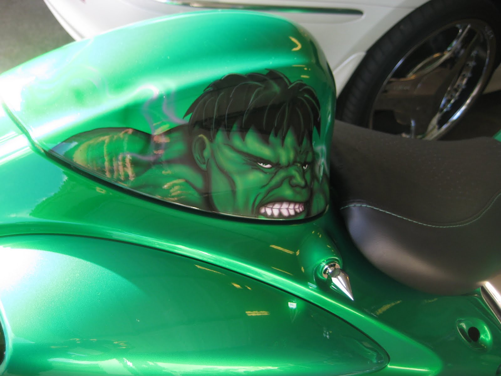 "Da Triggaman's Passion": The Incredible Hulk - Hayabusa motorcycle