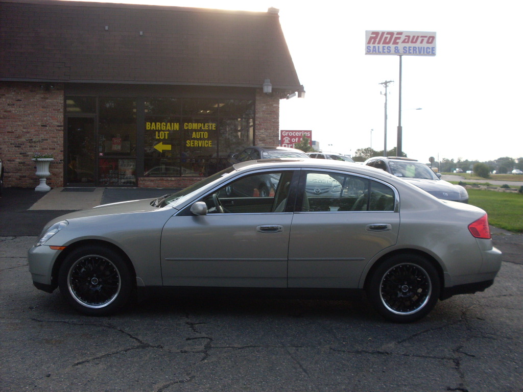 Ride Auto: 2004 Infiniti G35X