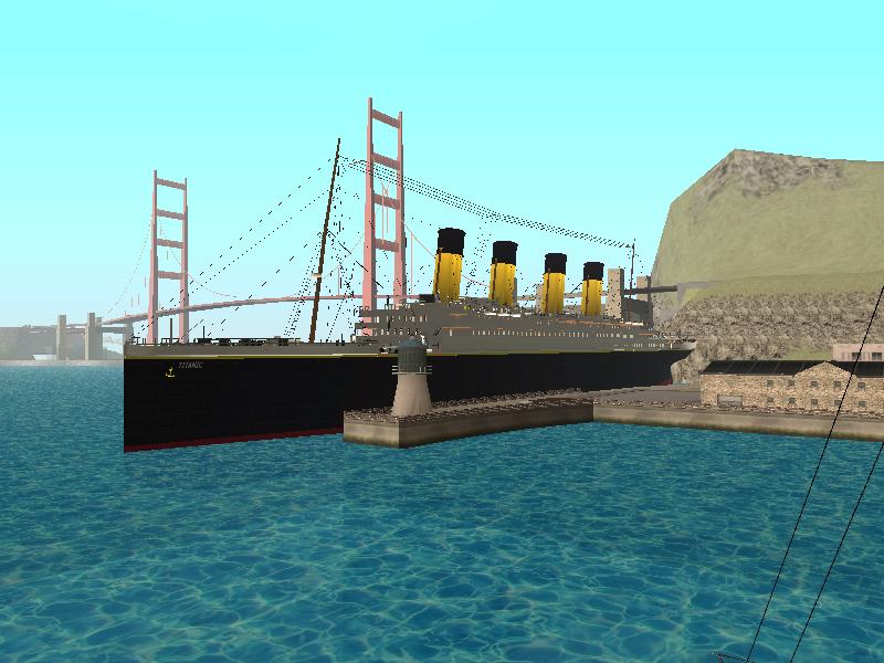 Mods para gta: Titanic mod gta sa