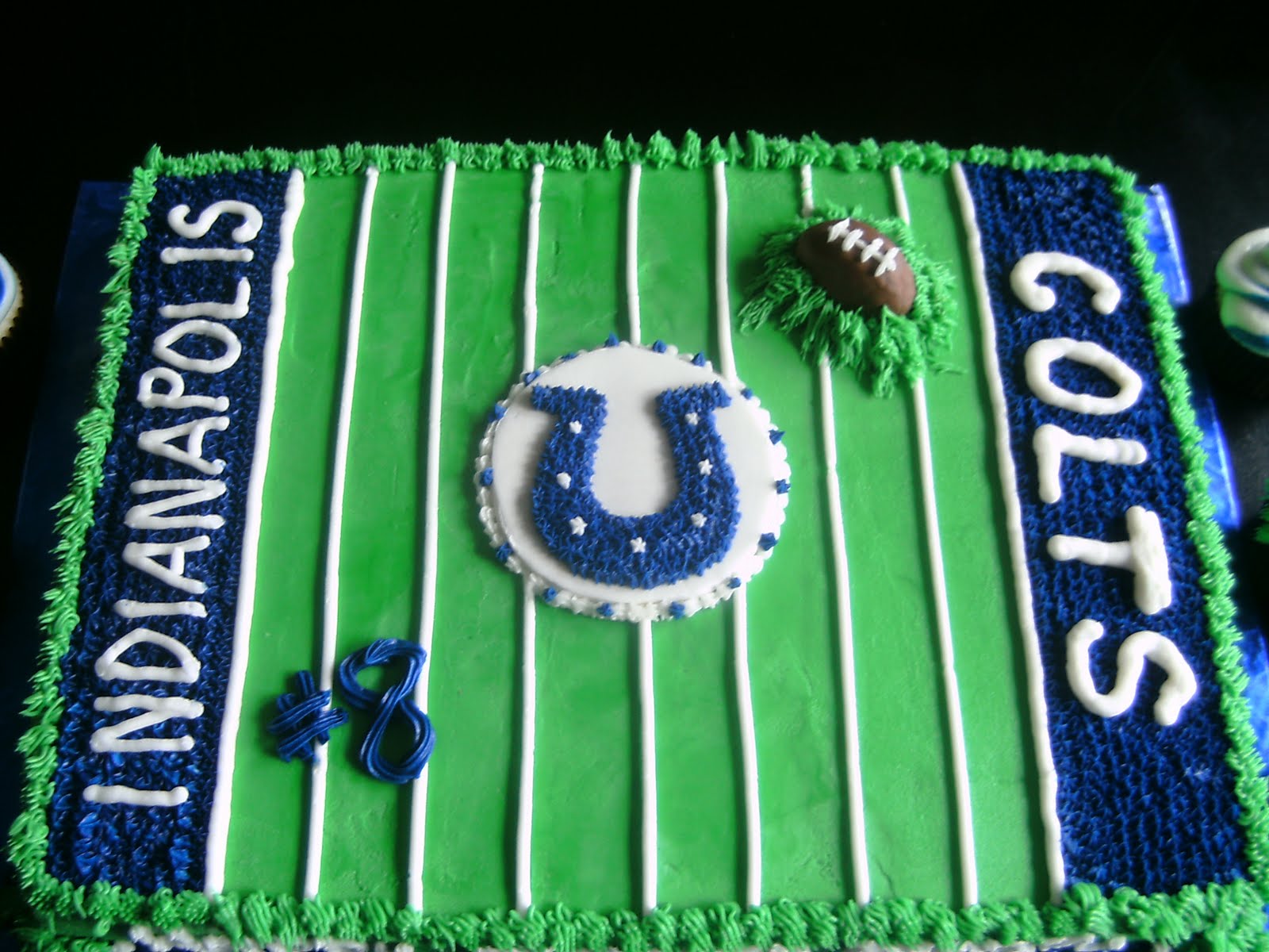 Le Mie Cose Favorites: Colts Cake for Ethan