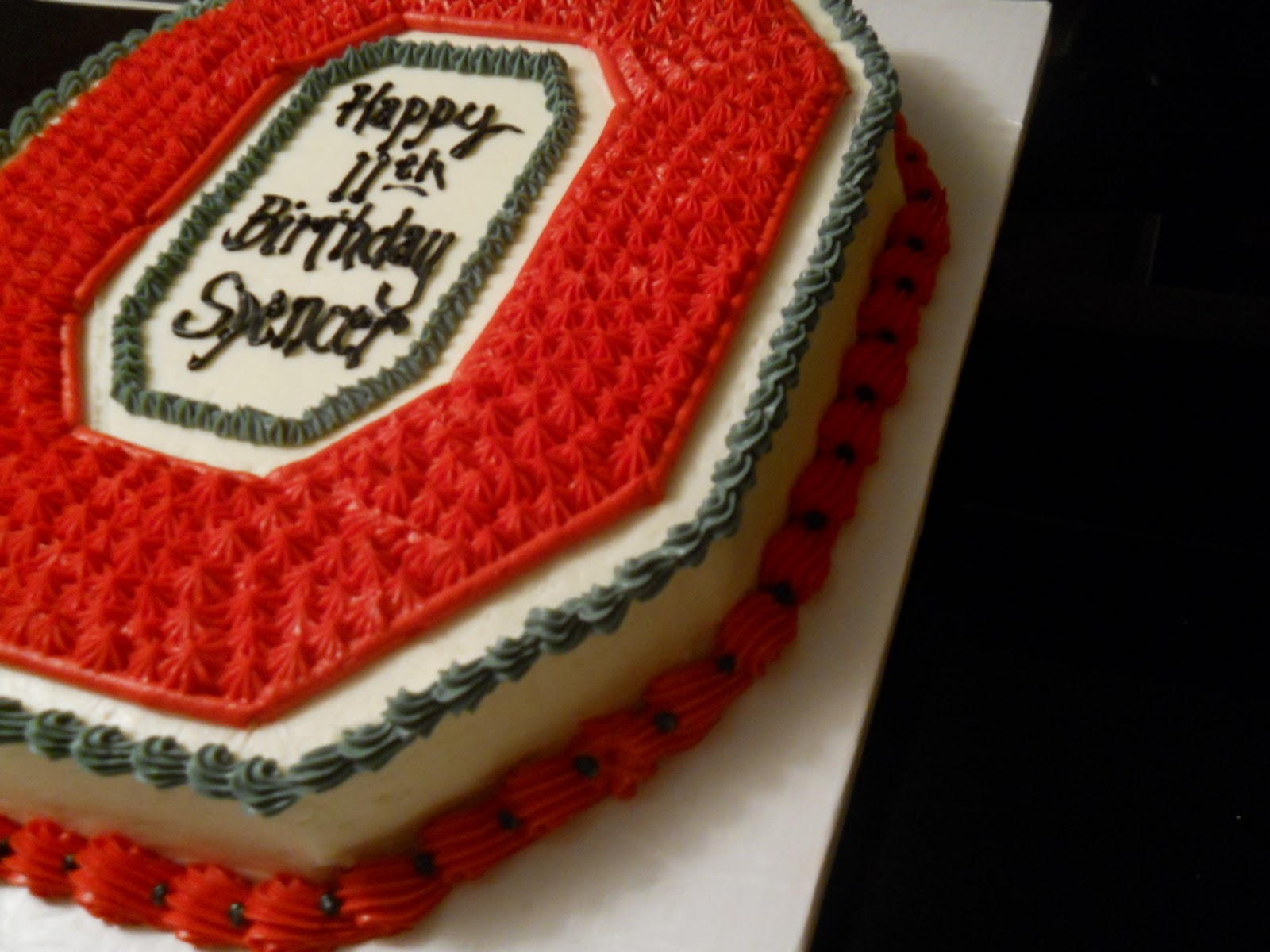 Le Mie Cose Favorites: Ohio State Birthday Cake