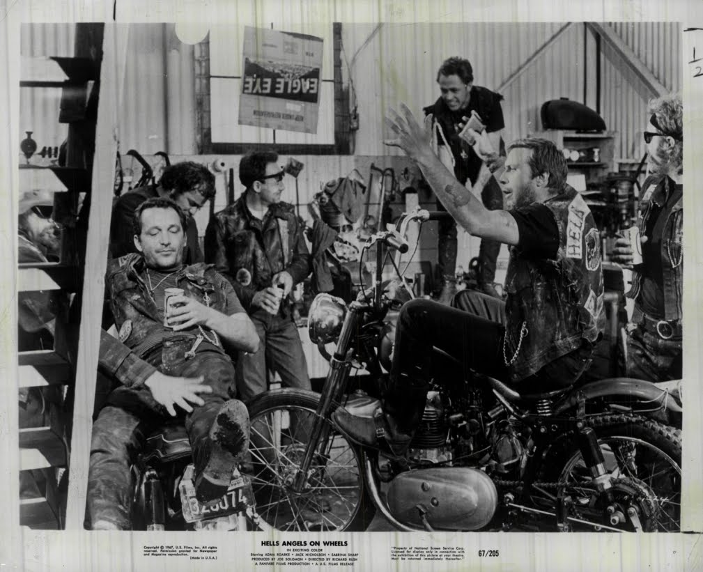 Nostalgia on Wheels: Hells Angels on Wheels Royal Enfield Photo - 1967