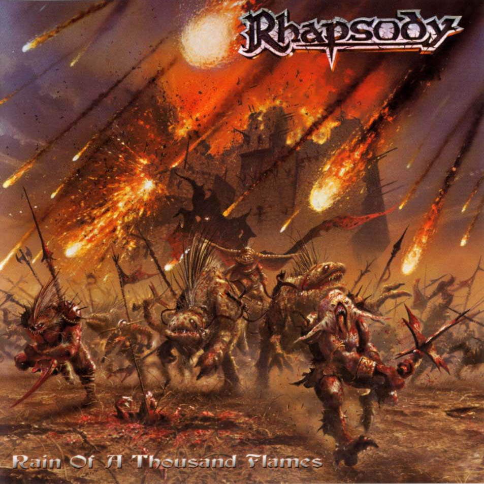 Arte de portadas de Metal.: Rhapsody of Fire.