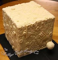 The Village Cake Lady: The Borg Cube Ship