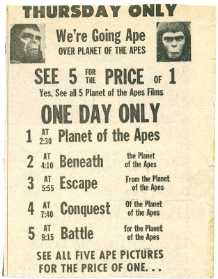 Fantastic Flashbacks: "Go Ape!" Marathon Ads