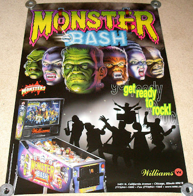 My Monster Memories: The "Monster Bash" pinball machine