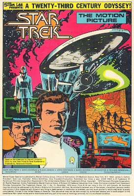 My Star Trek Scrapbook: Marvel's ST:TMP comic adaptation