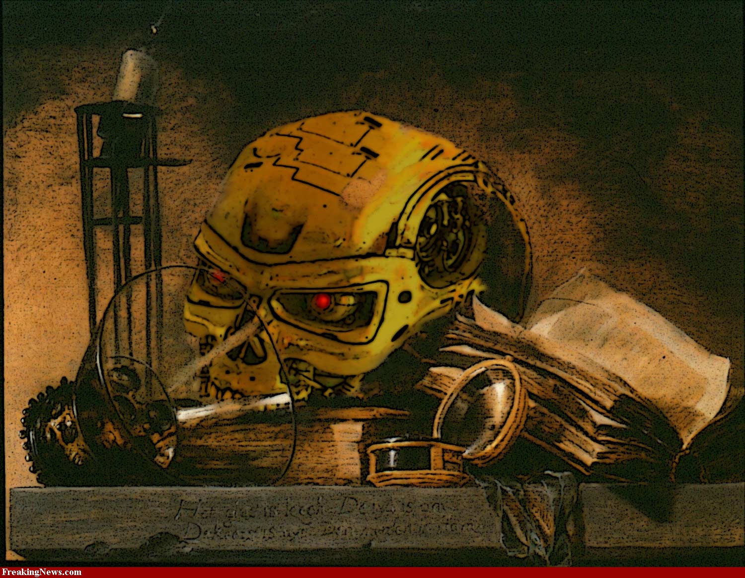 I love...: new /old vanitas images