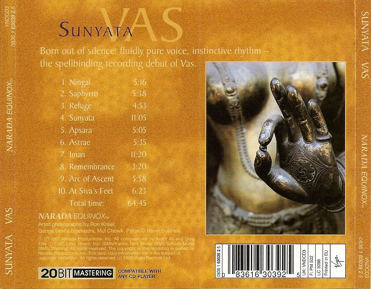 New Age & World Music Lovers: VAS - Sunyata (1997)