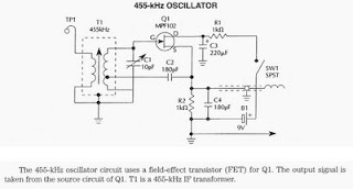Área RF: Oscilador 455 kHz