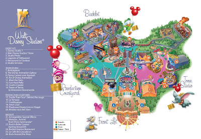 Todo sobre Disney: Mapas de Disneyland Paris