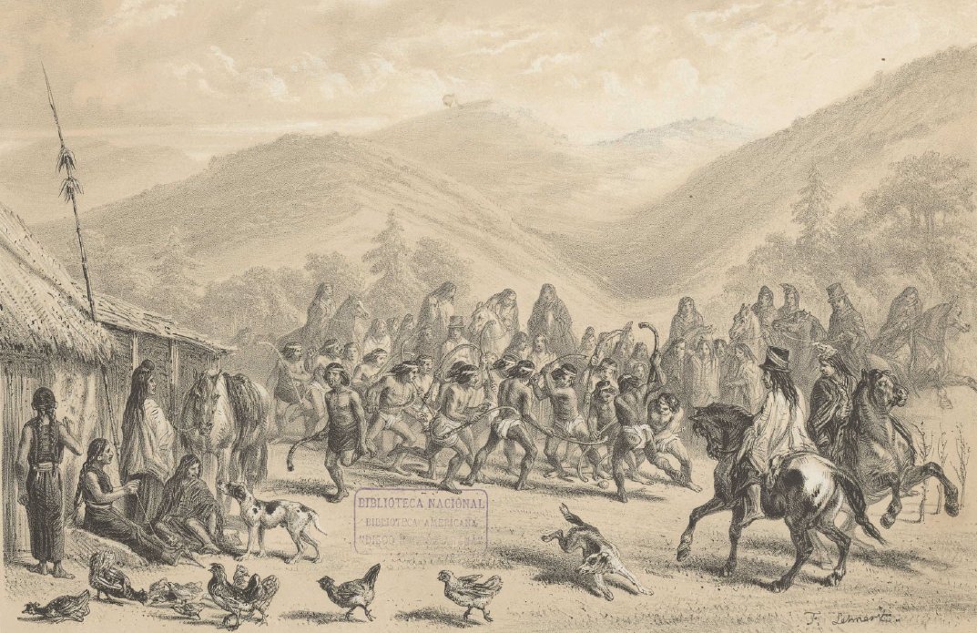 Mapuches en la Colonia