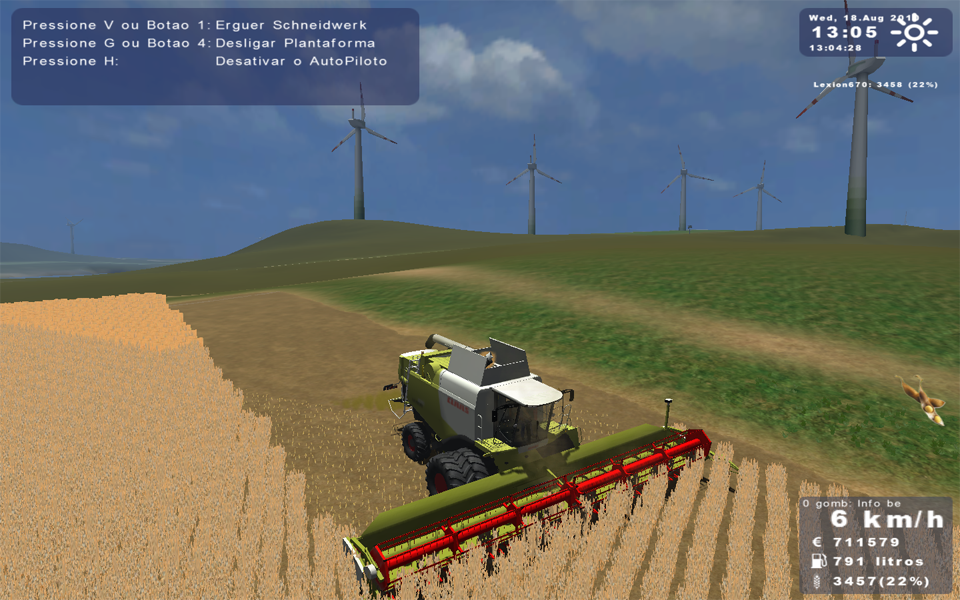Claas 670 Multigrãos Pack ~ Farming-Simulator 2009 Brasil