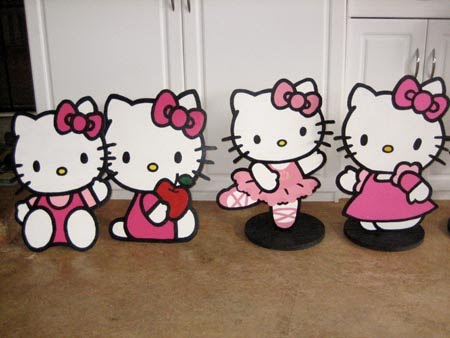 sweet as a gumdrop...: Hello Kitty Decorations...