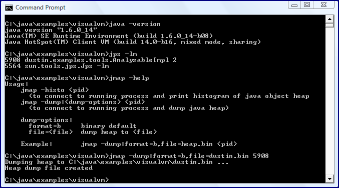 Inspired By Actual Events Heap Dump And Analysis With Visualvm