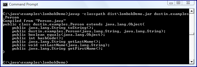 Inspired by Actual Events: Common Java Object Functionality with Project Lombok