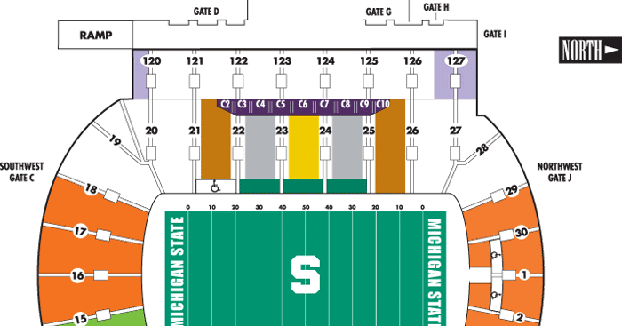 The Other Side of Spartan Sports: Final Four Friday: Best Seats in ...