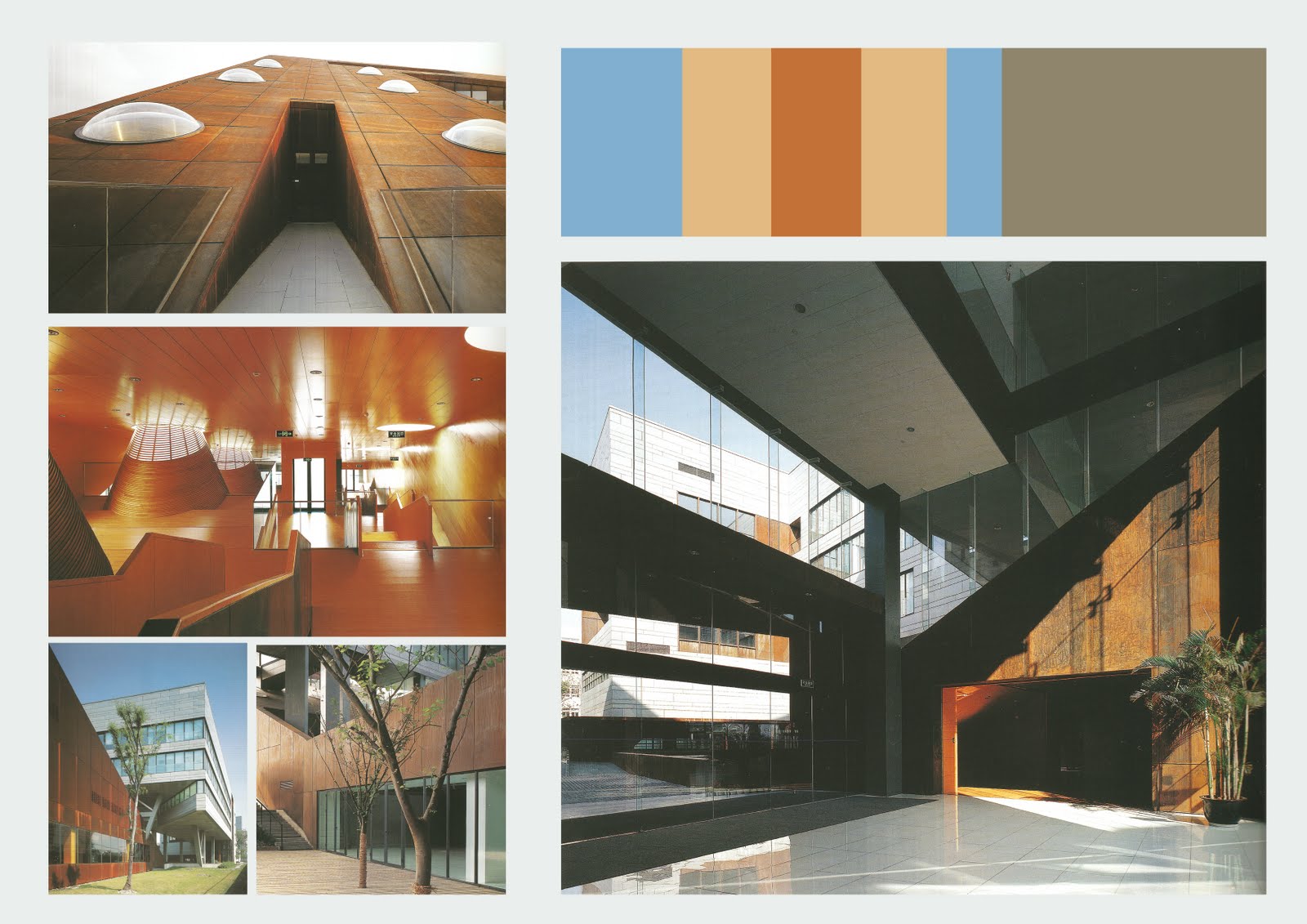 justine alexandra: chosen architectonic concept board