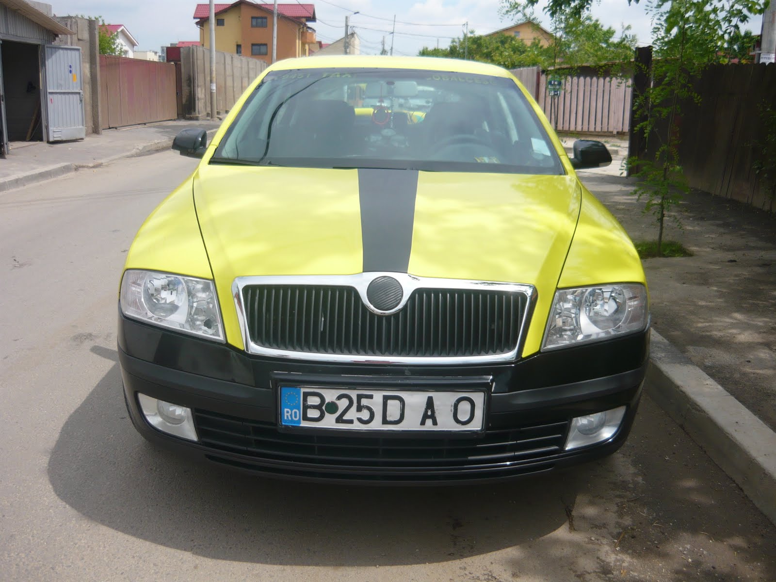 Colantari Auto: TAXI AUTOCOLANT GALBEN