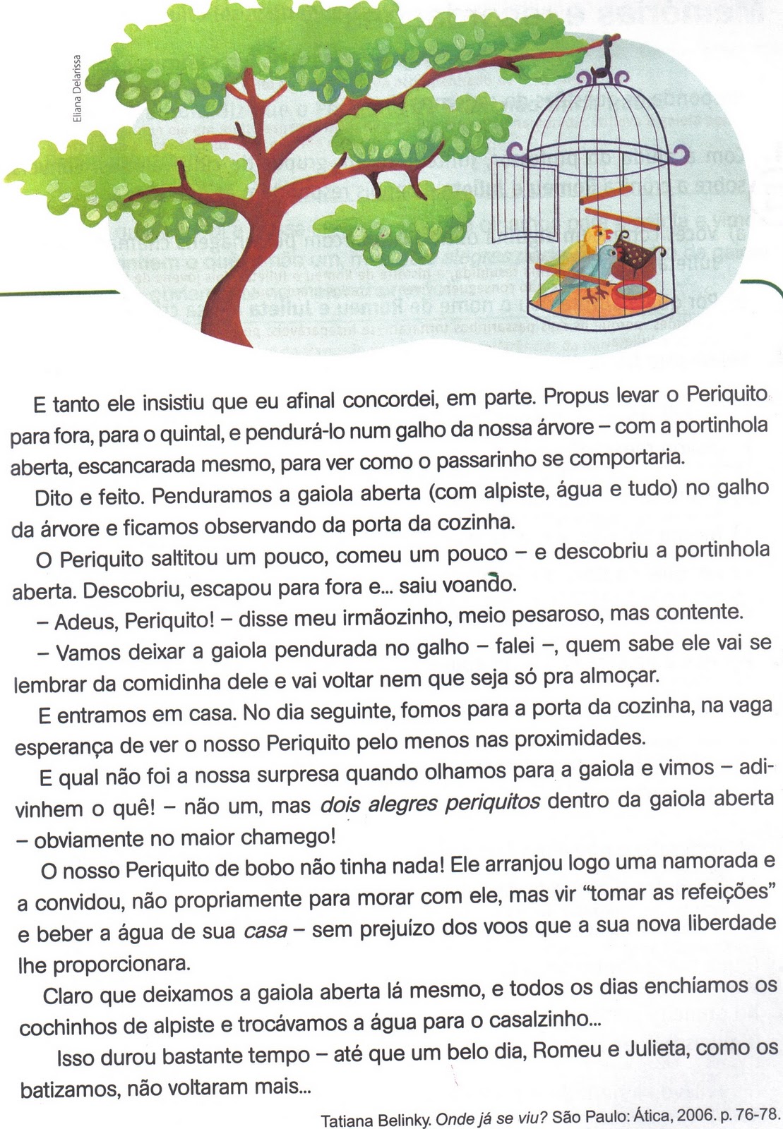 Crônicas Narrativas Feitas Por Alunos - LIBRAIN