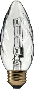 LightBulbMarket.com's Blog: Philips Flame Top Halogena F15 Light Bulb ...