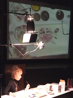 Nan Rae: Chinese Brush Painting Demonstration | Sharon Weaver's Blog