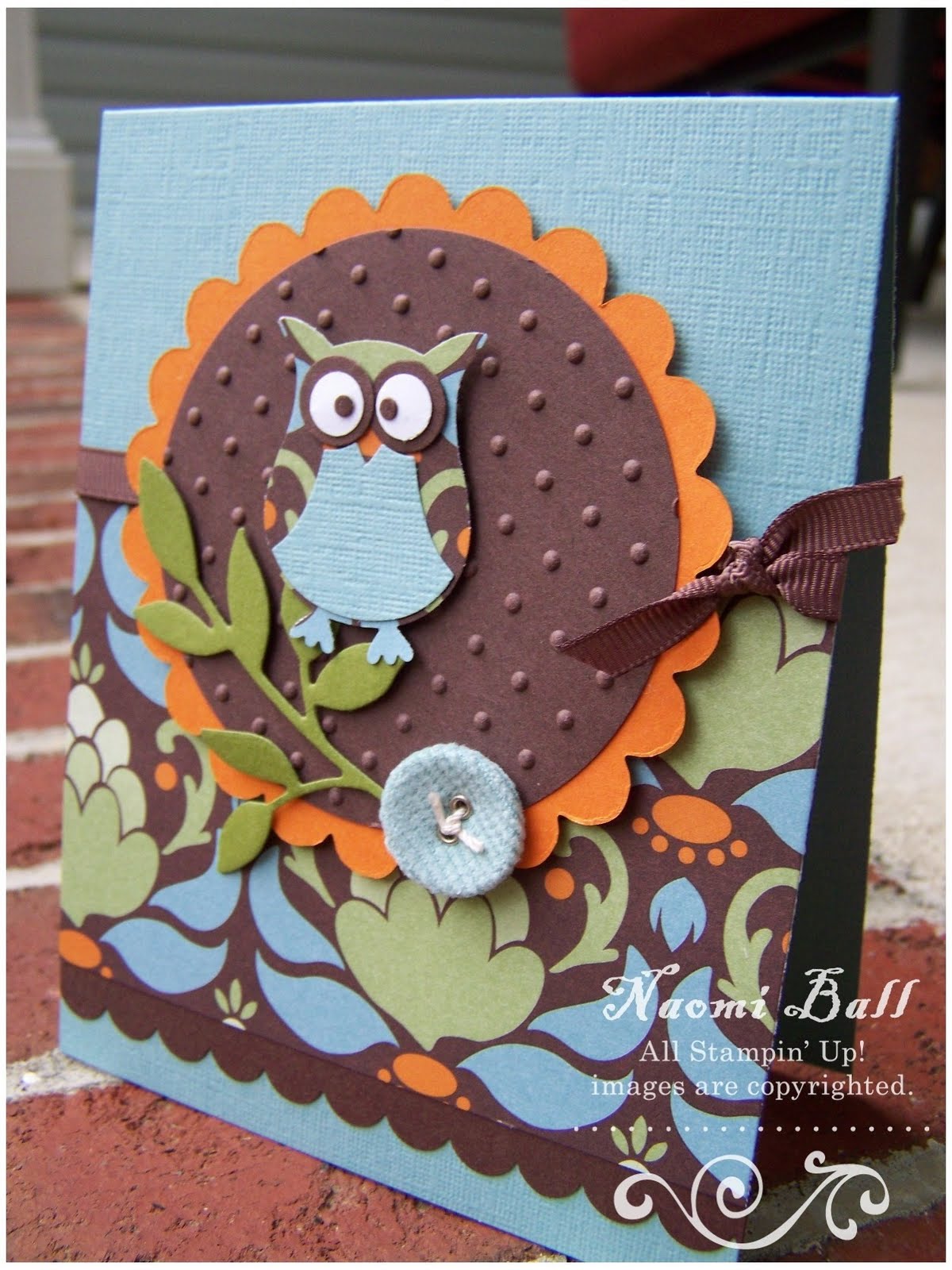 A Stampers Paradise: Patterned Owl...
