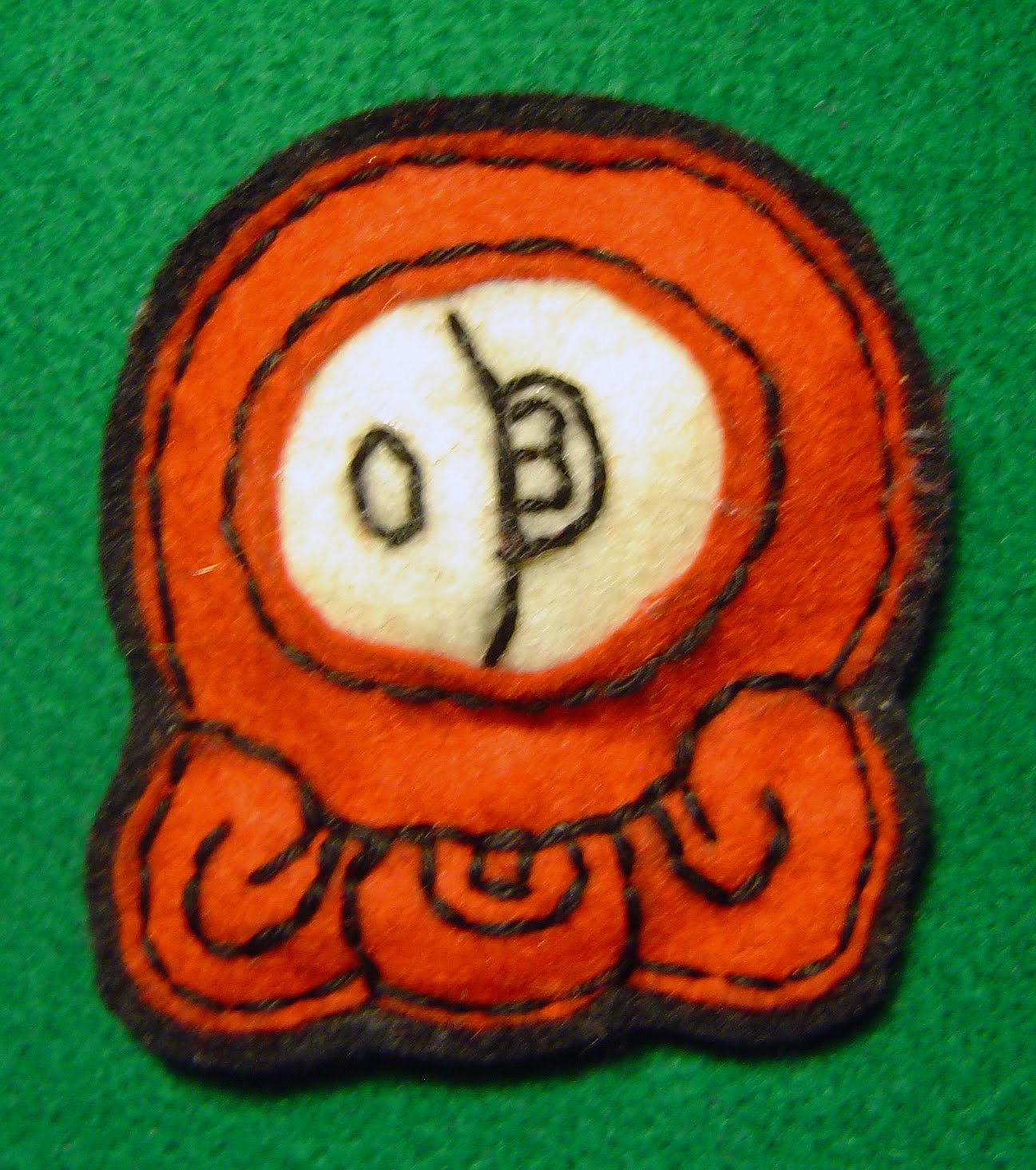 Broches mayas: Día Muluk del calendario Tzolk´in