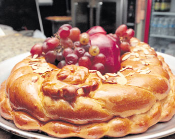 Comidas navideñas de mi familia, Panamá: Rosca de pan.