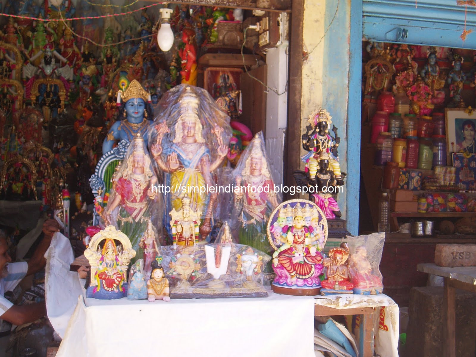 Simple Indian Food- An Easy Cooking Blog: Navratri Golu dolls for sale ...