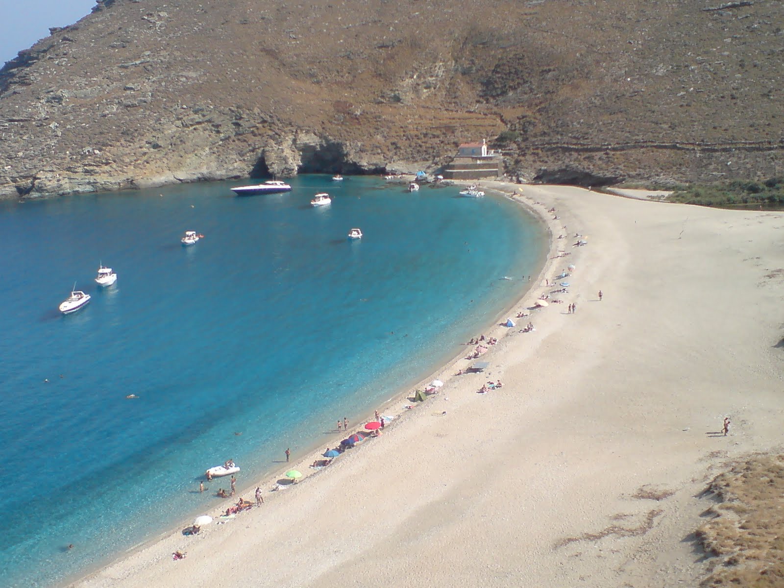 Παραλια Αχλα, Ανδρος, Ελλάδα ~ απόμερες, ερημικές, δύσβατες παραλίες