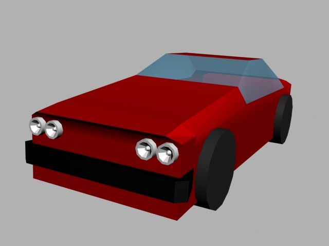 Rob Roy's Journal: Unit 66 & 67 - Basic and Detailed Car Model