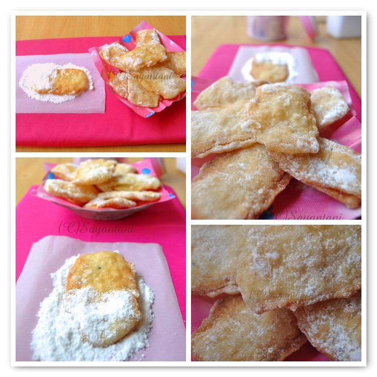 A Homemaker's Diary: Jibe Gaja or Bengali Fried Pastry