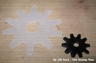 The Stamp Man: Time Workshop/Tutorial Part 1 - Shrink Plastic Cogs/Gears