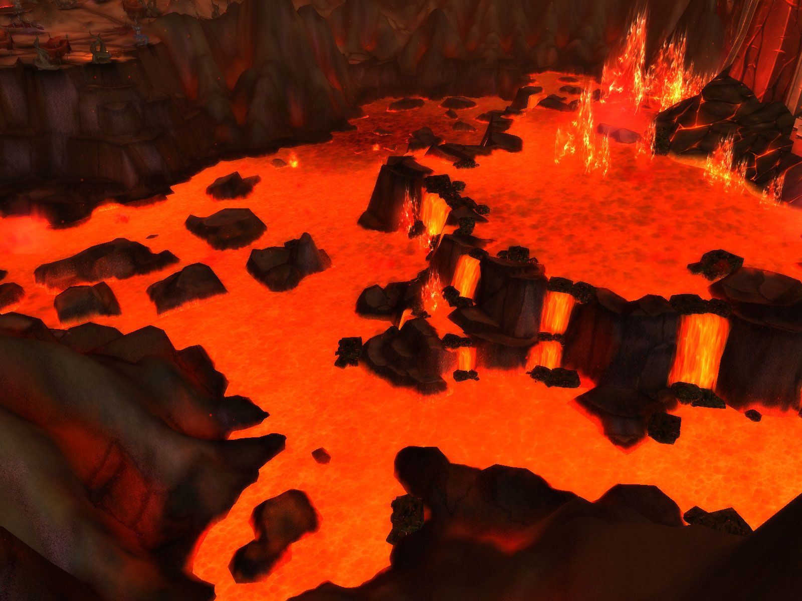 WoW Screenshots Archives: Cataclysm Mount Hyjal level 80-82