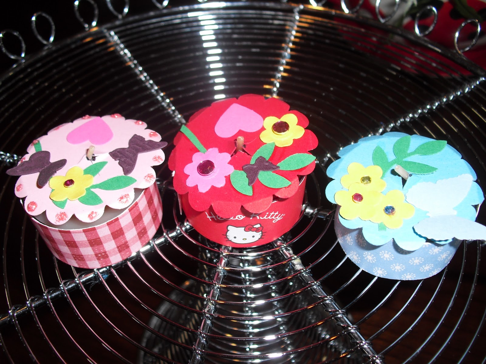 Stampin' With Erlinda: TEA LIGHT CAKES