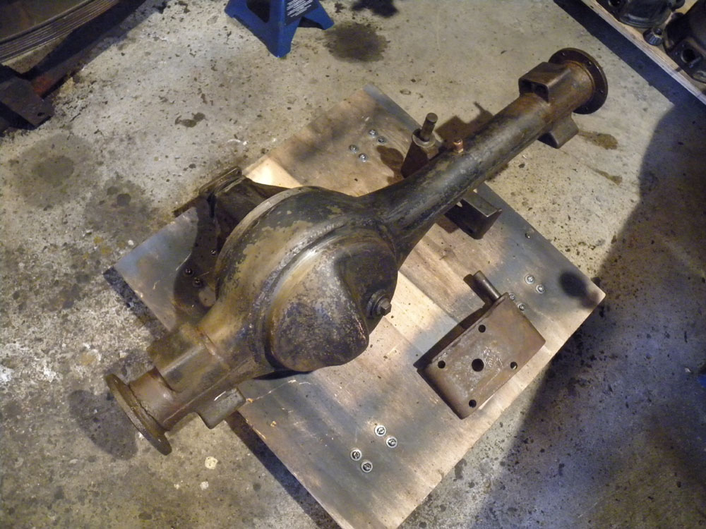 1960 Land Rover Restoration: Front Axle and Differential; Spring Dowels