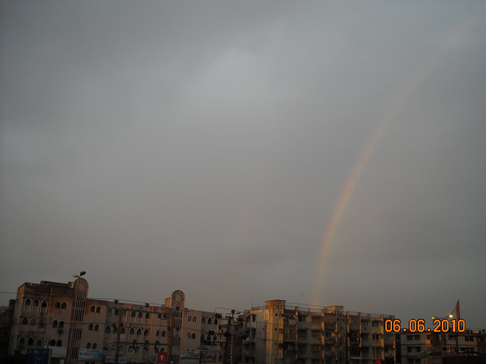 My Beautiful Picutre Album: Rainbow after Cyclone Phet