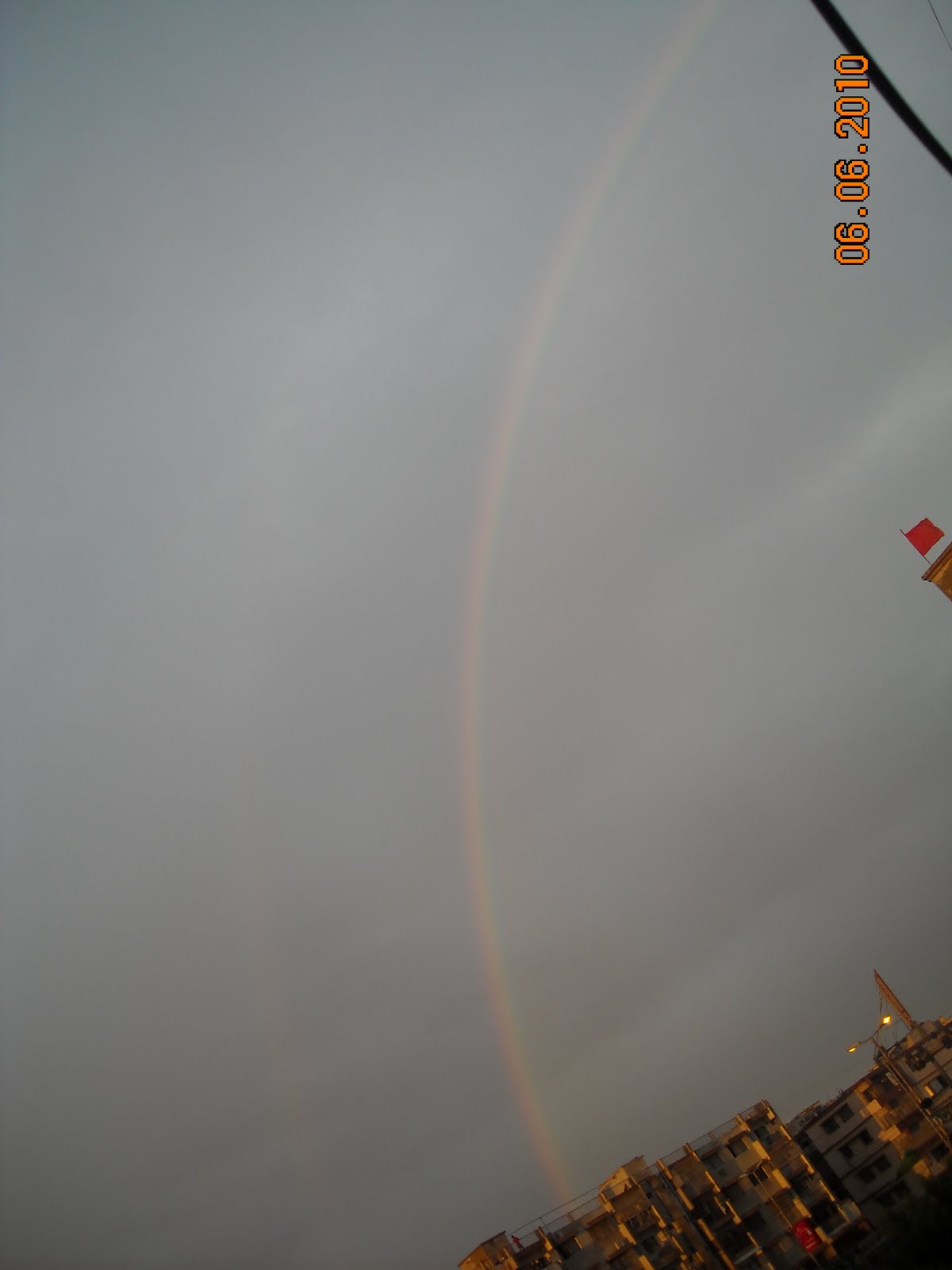My Beautiful Picutre Album: Rainbow after Cyclone Phet