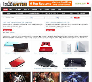 Butik Games : Console Games Favorit 2010 - Cyber Katrox Weblog