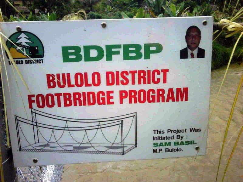 Bulolo Live: Bulolo District Footbridge Programme