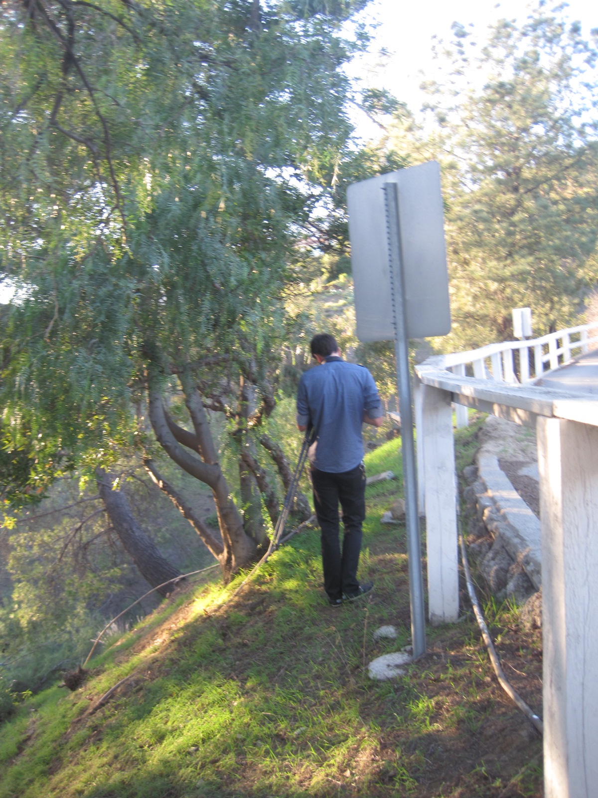 La historia detras de la foto. Austin Trott y el Parque Griffith ...